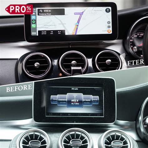 Jual Monitor Head Unit Mercy C Class W205 Jakarta Barat Prosale Id