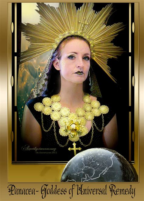 Panacea Goddess Of Universal Remedy By Amethystmoonsong On Deviantart