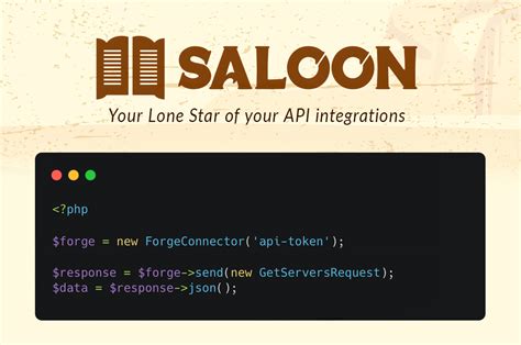 Saloon Api Integration Framework Made With Laravel