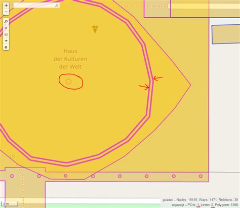 Openstreetmap Overpass Api Select All Building Polygons Excluding