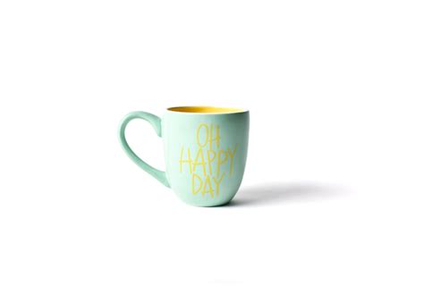 Coton Colors Cc Hev Mug Ohd Oh Happy Day 425 Mug Mint Piper Lillies