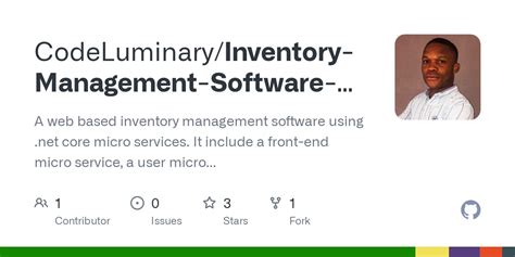 Github Codeluminaryinventory Management Software Using Aspnet Microservice A Web Based