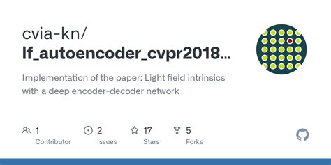 Lfautoencodercvpr2018codedatareadcodeintrinsicimagesgitcreate