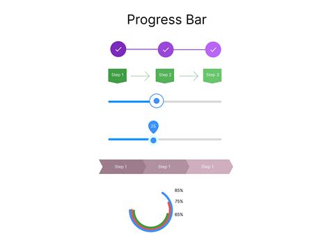 Progress Bar Ui Designs Themes Templates And Downloadable Graphic Elements On Dribbble