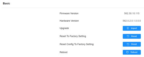 Firmware Upgrade