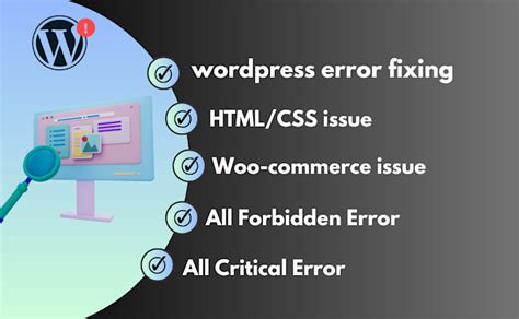 Fix Any Kind Of Wordpress Critical Error Bug And Responsive Issues By