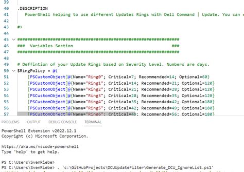 Github Svenriebedelldcuignorelistmanager Powershell Script Manages