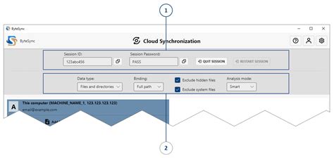 Cloud Synchronization Bytesync Documentation