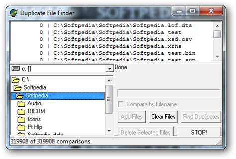 Duplicate File Finder Download Softpedia