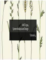 AACS System Analysis And Design Tutorial Pdf AACS System Analysis And Design