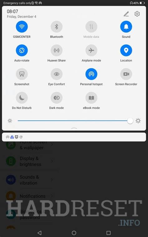 How Do You Turn On And Turn Off HUAWEI MatePad T10s Portable Hotspot HardReset Info