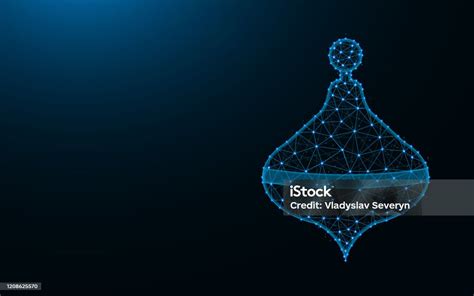 어두운 파란색 배경에 포인트와 선으로 만든 소용돌이 월리기 와이어 프레임 메쉬 다각형 벡터 일러스트 개념에 대한 스톡 벡터 아트 및 기타 이미지 Istock