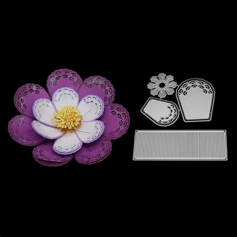 Flower Metal Cutting Dies Card Craft Die Cut Embossing Scrapbooking For