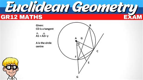 Grade Euclidean Geometry Exam Question YouTube