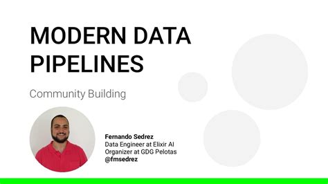 Modern Data Pipelines Speaker Deck