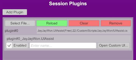 UIAssist Demo Profile Demo Plugins Scripts Virt A Mate Hub