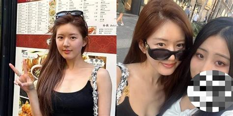 Potret Zhao Lusi Foto Bareng Penggemar Di Jalanan Kota Milan Pede Tanpa Makeup Kapanlagi Com