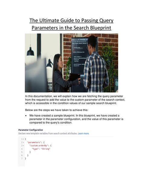 Ppt The Ultimate Guide To Passing Query Parameters In The Search Blueprint Powerpoint
