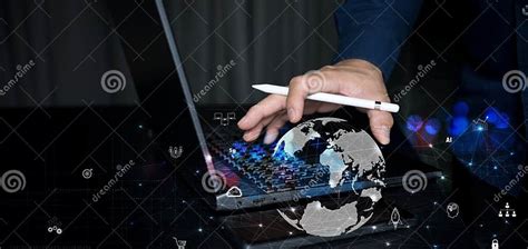 Data Science Digital Technology Big Data Management Concept Computer