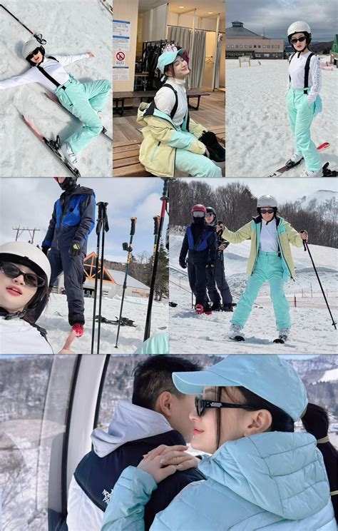 Myanmar ခင်ပွန်းသည်နဲ့အတူ ဂျပန်မှာ နှင်းလျှောစီးခဲ့တဲ့ ဝတ်မှုန်ရွှေရည် 🥰🥰🥰 သရုပ်ဆောင် ဝတ်မှုန