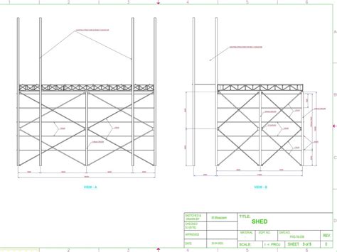 Mechanical Structure Design Drawing Upwork