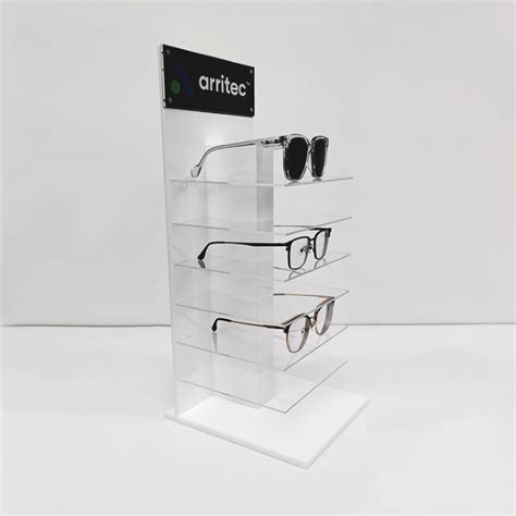 Supply Acrylic Optical Eyewear Sunglasses Display Stand Rack Wholesale