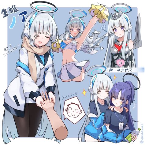 Sensei Yuuka Doodle Sensei Noa Yuuka And 1 More Blue Archive And