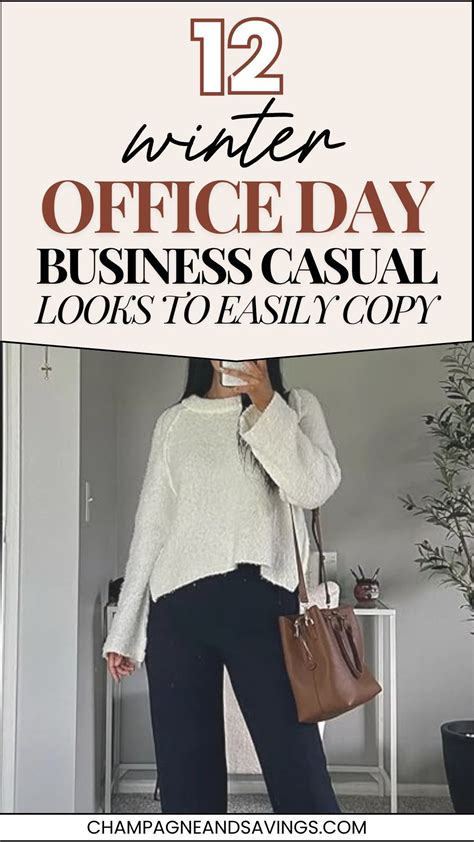 Winter Business Casual Outfits To Easily Copy Business Outfit Ideas