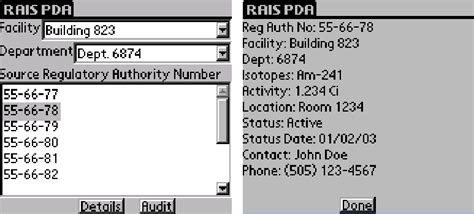 Rais Pda Application Source List Left And Source Details Right Download Scientific Diagram