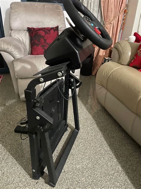 Logitech G29 With Folding Stand Video Gaming Gaming Accessories Controllers On Carousell