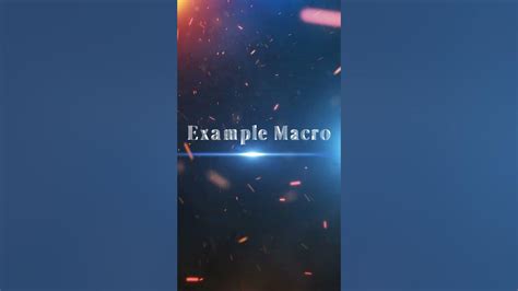 Excel Vba Introduction In Tamil Shorts Shortsvideo Short Youtube