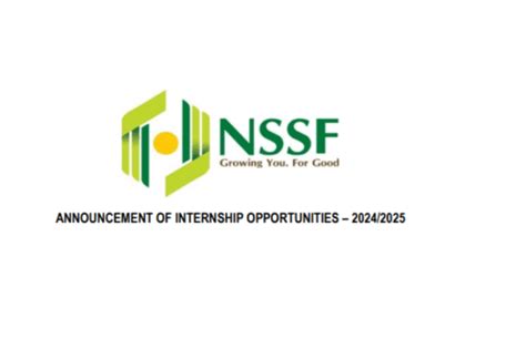 Nssf 2025 Internship Program Open Opportunities For Young Kenyans