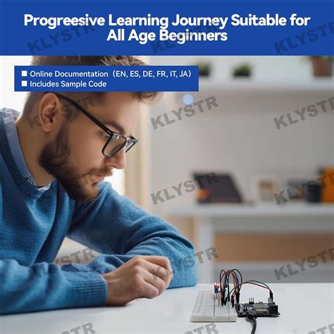 Klystr Sensor Module Starter Kit For Arduino Uno Set R3 096 Oled 1602 Lcd Display With