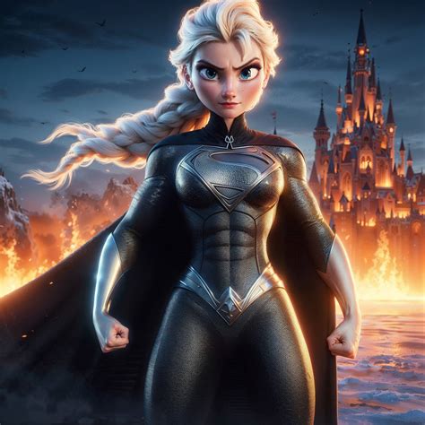 Evil Super Elsa By Dougverse On Deviantart