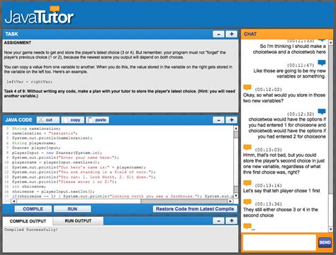 The Web Based Tutorial Interface For Java Programming Download