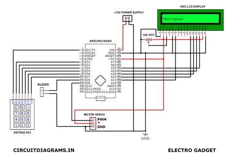 Arduino Based Door Lock System With Password