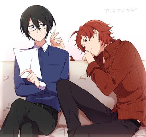 Tendo Teru And Sakuraba Kaoru Idolmaster And More Drawn By Pminthama Danbooru