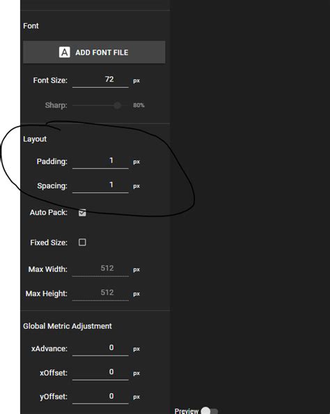 Solved Small Bitmap Text Problem With Line Spacing How Do I