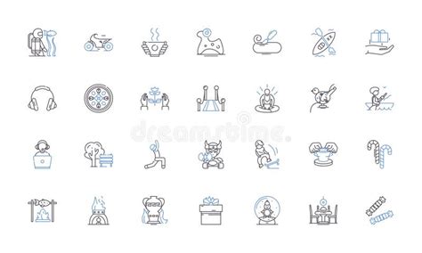 Poetry Therapy Line Icons Collection Self Expression Healing Empowerment Insight