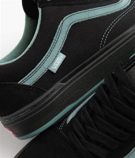 Vans Bmx Old Skool Shoes Black Teal Flatspot