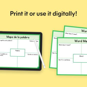 Word Map 1 Free Sample By FolioK12 TPT