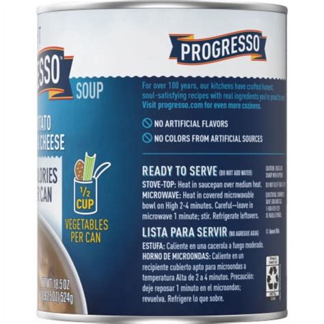 Progresso Light Gluten Free Creamy Potato With Bacon Cheese Soup 18 5 Oz QFC