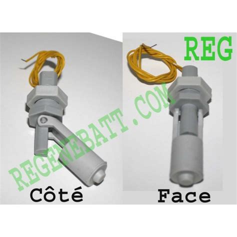 Capteur de niveau d eau PP à flotteur Angle Droit HQ