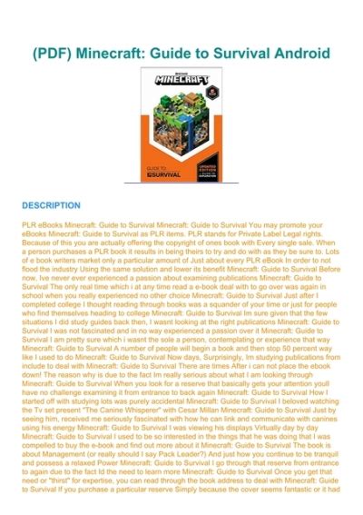 download pdf minecraft