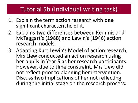 Tsl3133 Topic 5 Action Research Concepts And Models Pptx