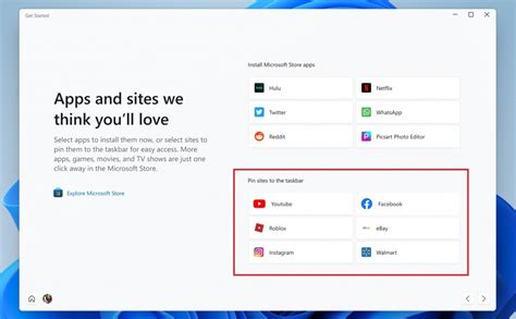 Windows 11 Get Started App Updated With Pinned Site Suggestions Softpedia