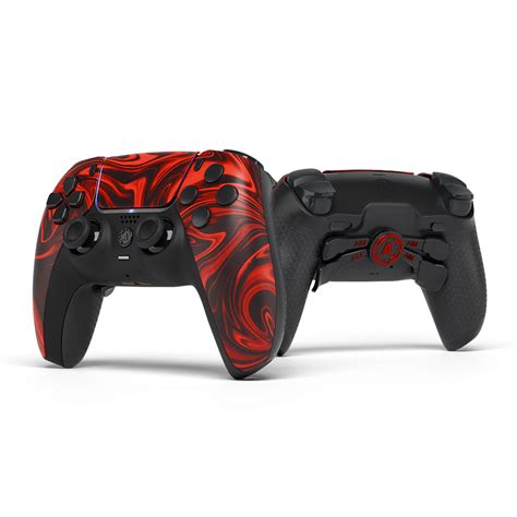 Caustic Red Ps5 Aim Controller Aimcontrollers