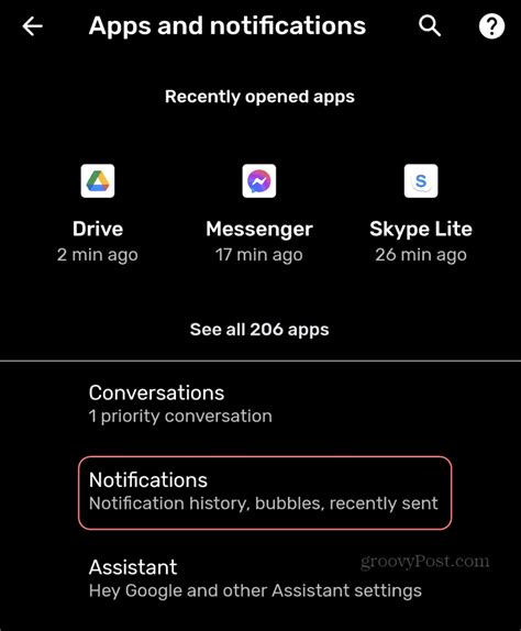 How To Find Your Notification History On Android