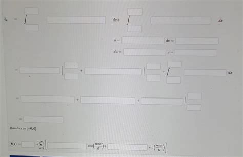 Solved 1 Point Note The Formulas For The Fourier