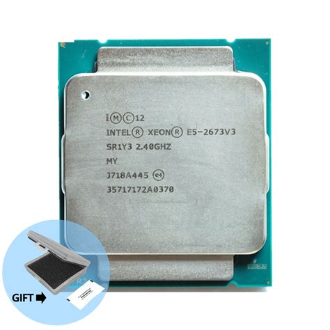 Intel procesador Xeon E5 2673 V3, 2,4 GHz, 12 núcleos, 30M, LGA 2011 3 ...